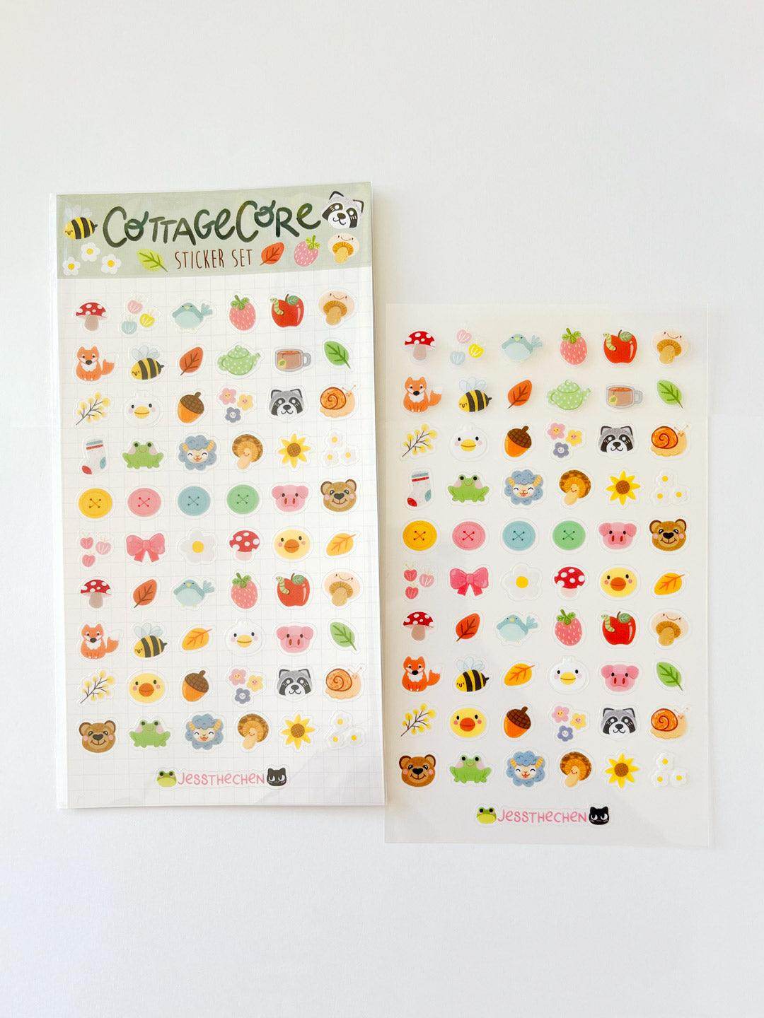 Cottagecore Planner & Calendar Stickers - 60 Tiny Designs – Jessthechen